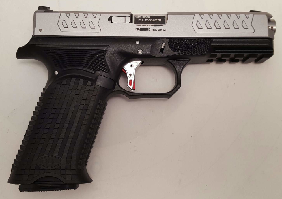 Pistolet BUL ARMORY AXE FULL SIZE CLEAVER - SILVER