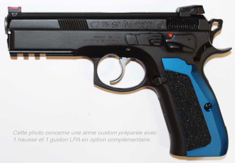 Pistolet CZ 75 SP01 SHADOW 1 PROD CUSTOM TLGS