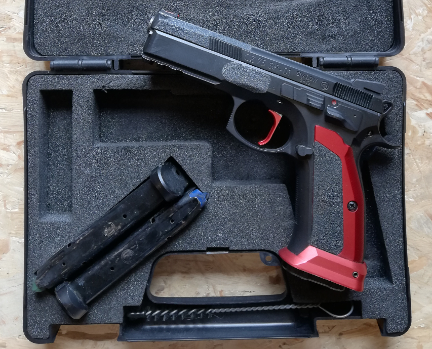 Pistolet CZ Shadow Custom TLGS Standard (arme occasion, Bon Etat)