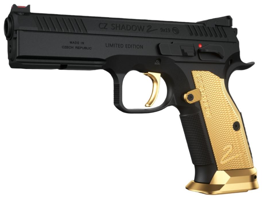 Pistolet CZ 75 SHADOW 2 GOLDDIGGER "Série limitée" calibre 9x19