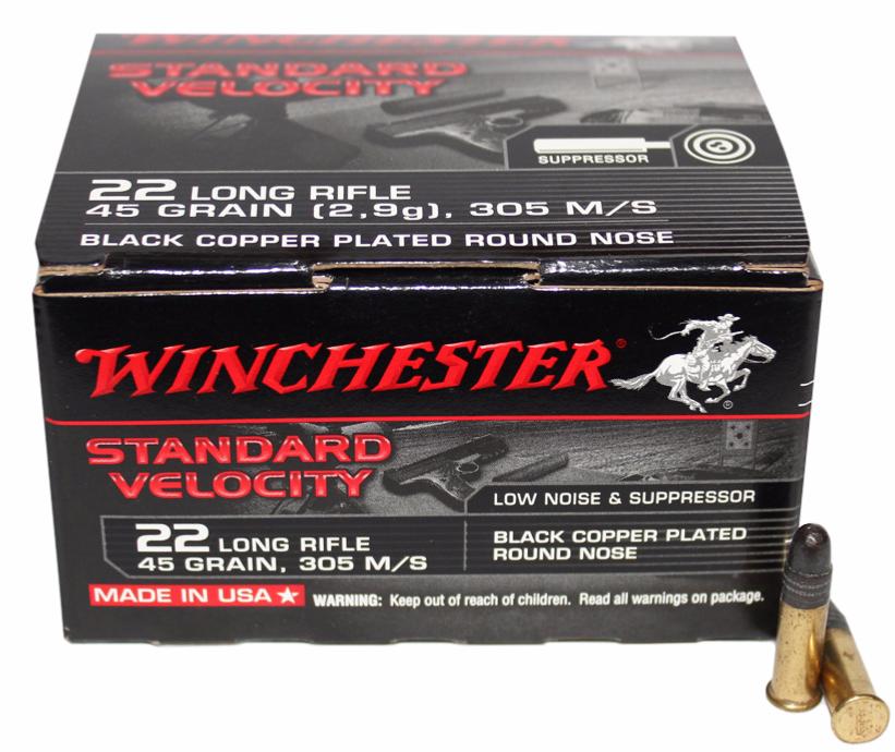 Munitions Winchester 22 LR Standard Velocity