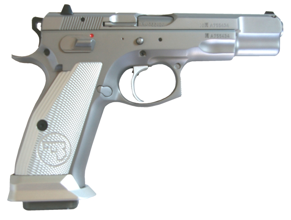 Pistolet CZ 75 STANDARD INOX GRADE 1ER