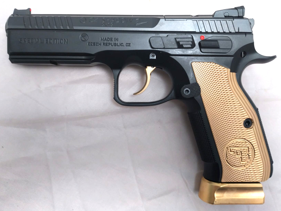 Pistolet CZ 75 SHADOW 2 OR GOLDDIGGER "Série limitée" calibre 9x19
