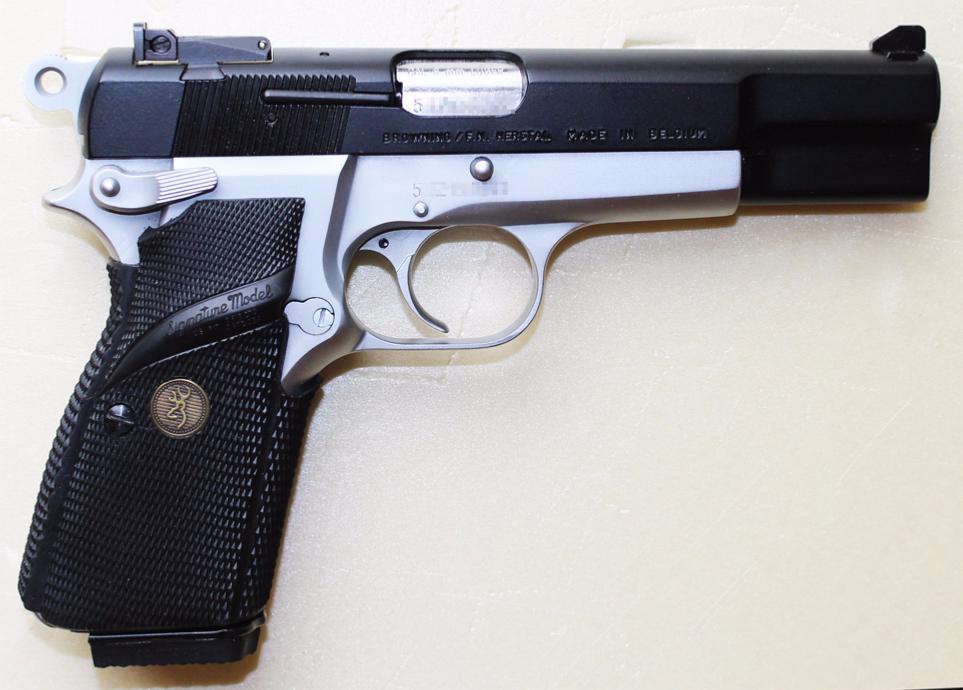 Pistolet BROWNING GP 35 Practical (arme occasion, Excellent Etat)