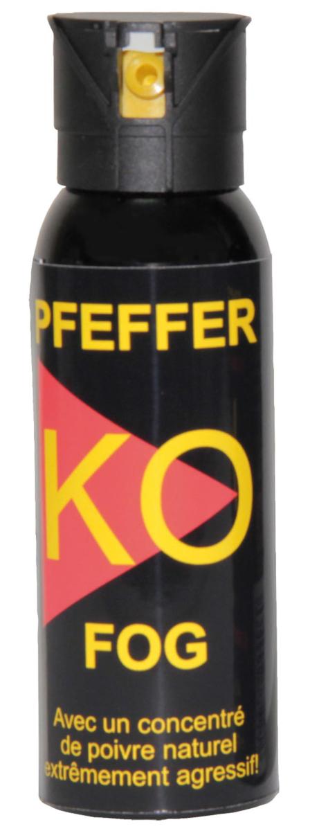 Bombe spray PFEFFER KO FOG Gaz Poivre - 100 ml
