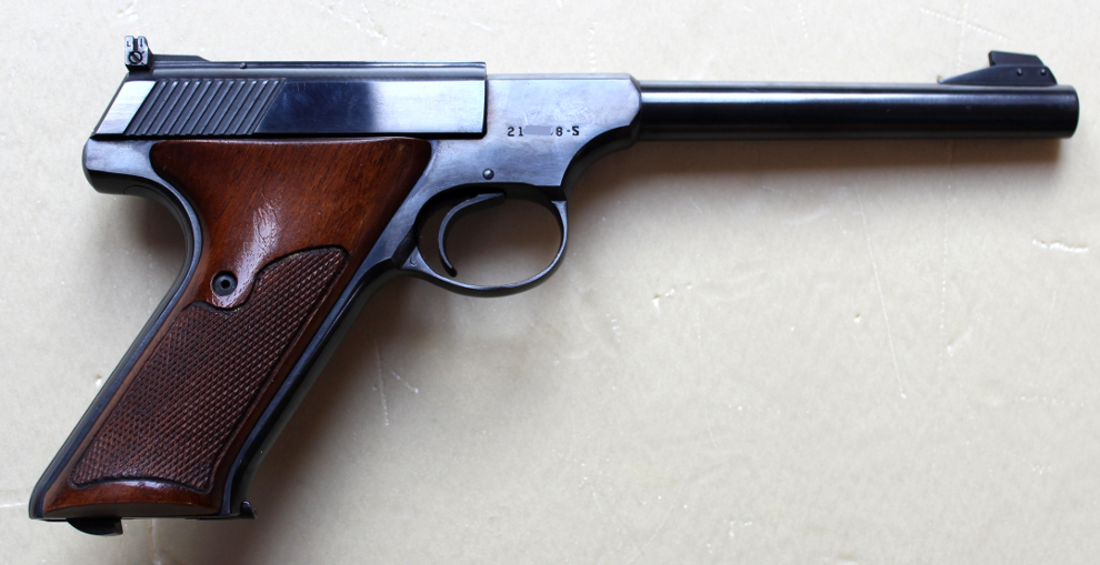 Pistolet COLT WOODSMAN Target 22 LR 3ème Série (arme occasion, Très Bel ...