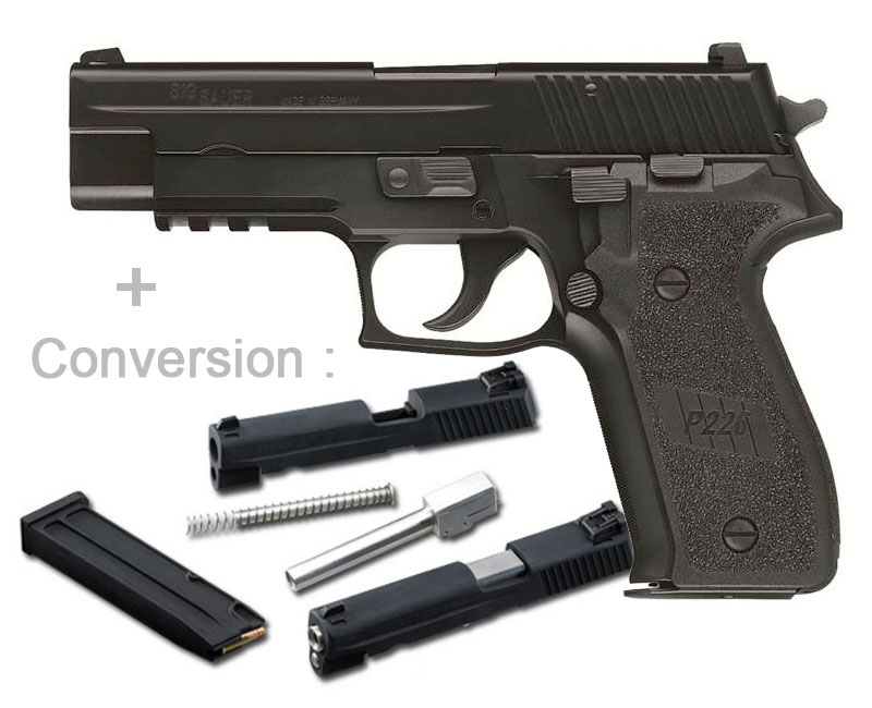 Pistolet Sig Sauer P226 TAR + Conversion 22 LR - PROMOTION