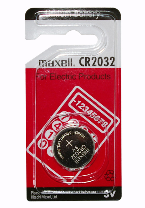 Piles CR 2032 lithium 3v Maxell