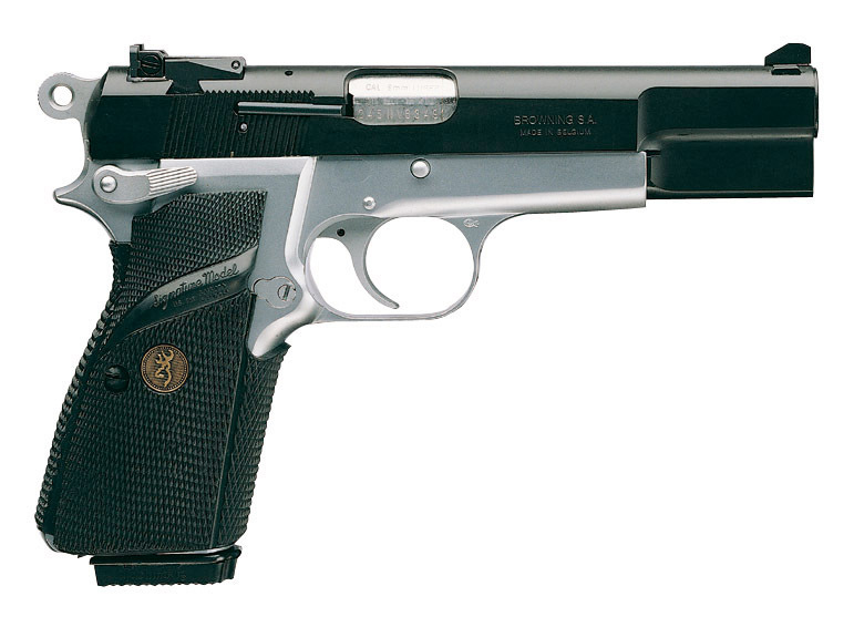 Pistolet BROWNING HP 35 PRACTICAL ADJUST.